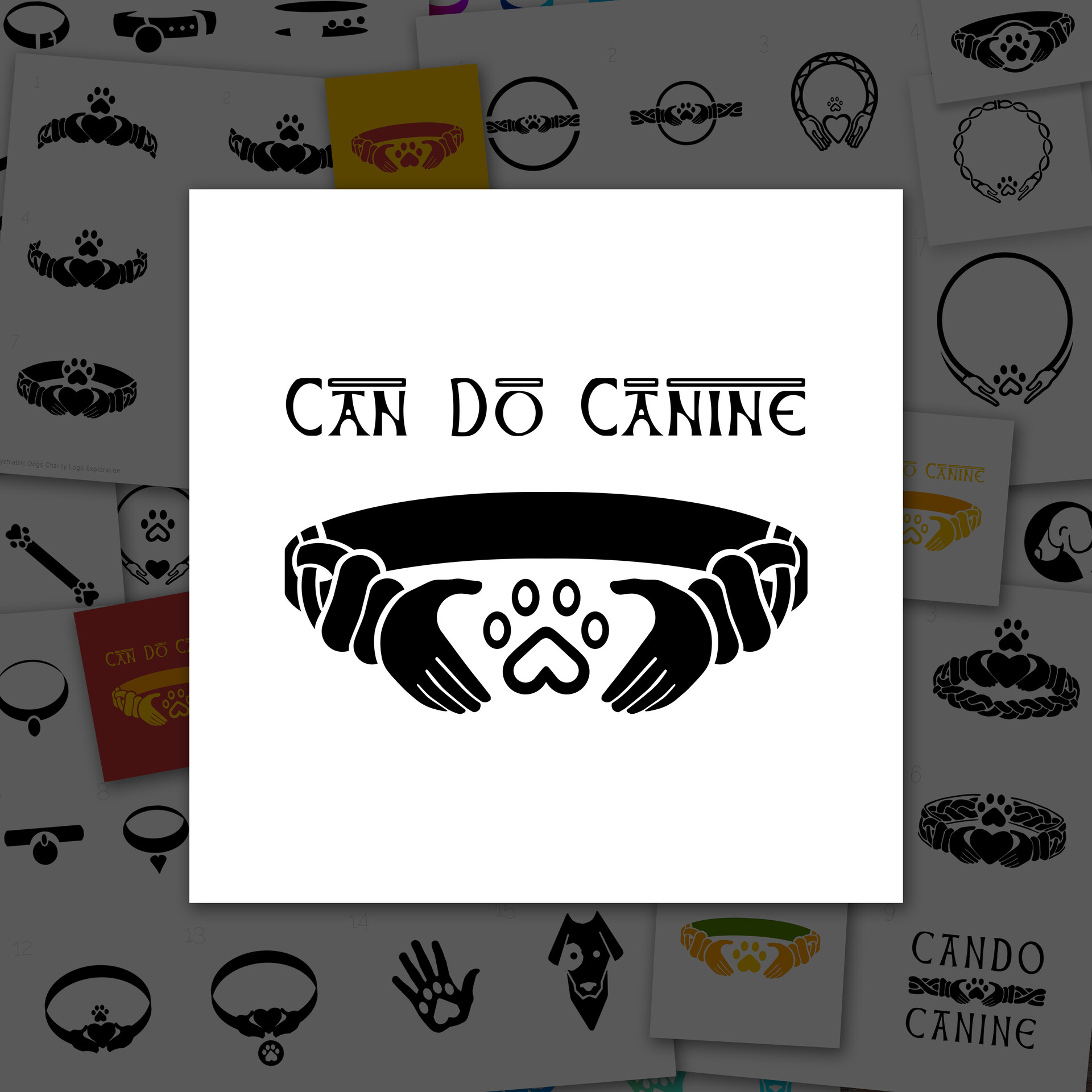 ArtStation - Can Do Canine Logo