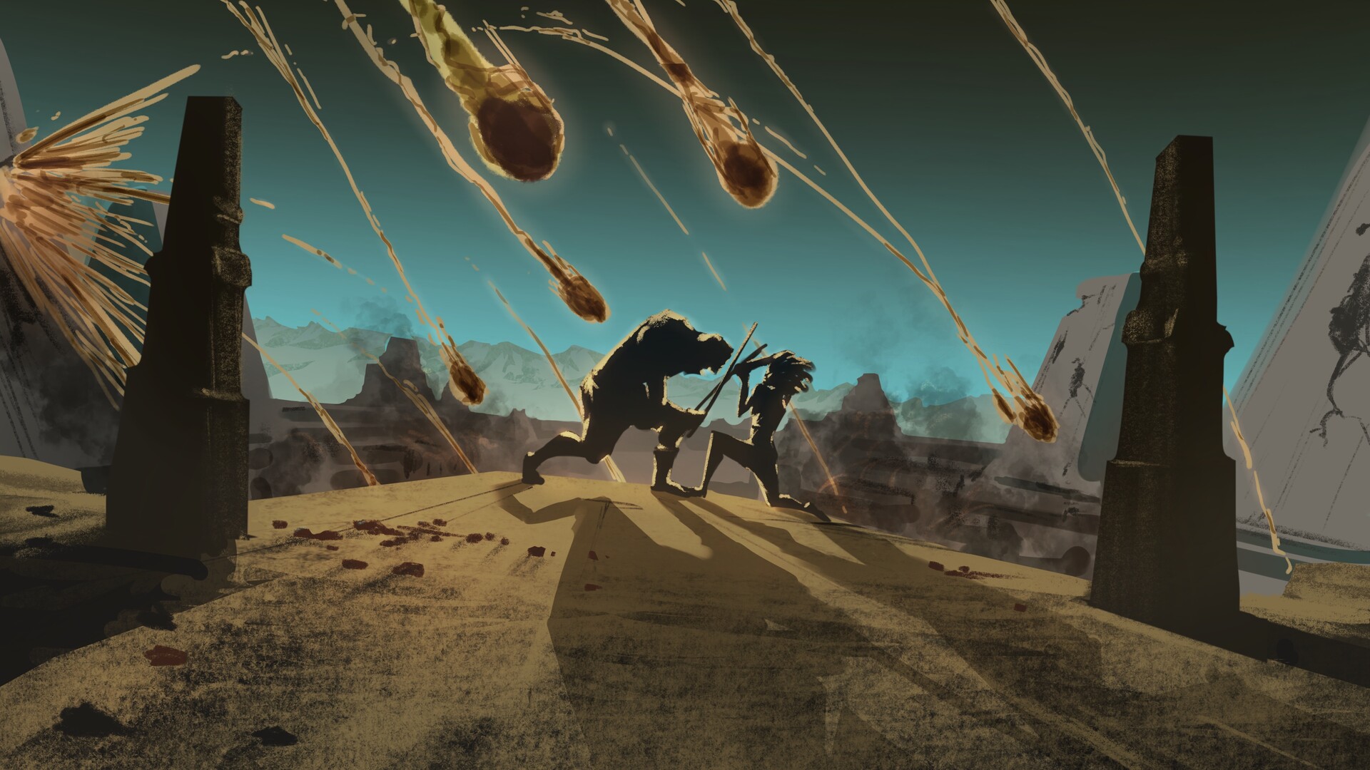 ArtStation - Epic Showdown