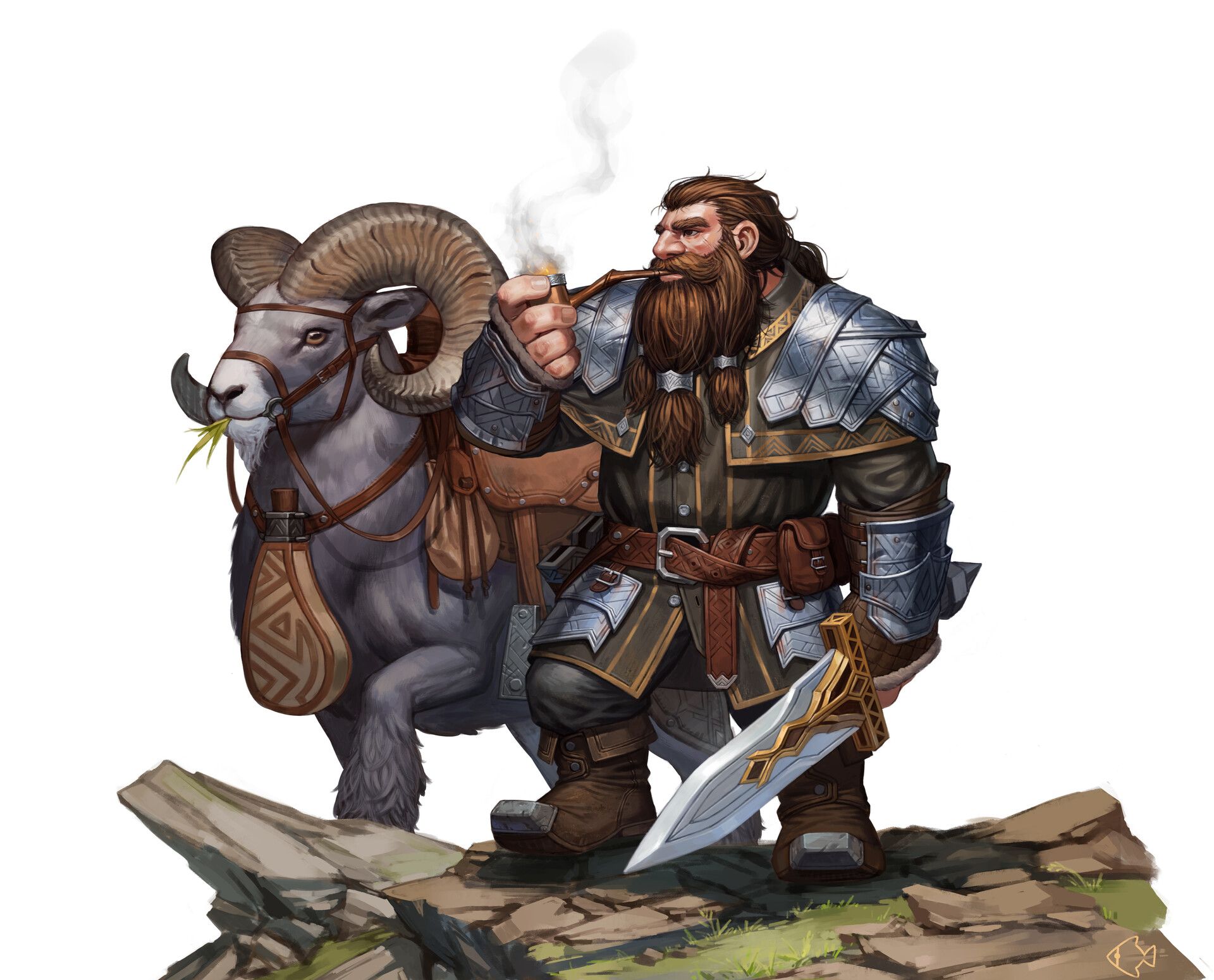 ArtStation - Dwarf traveler