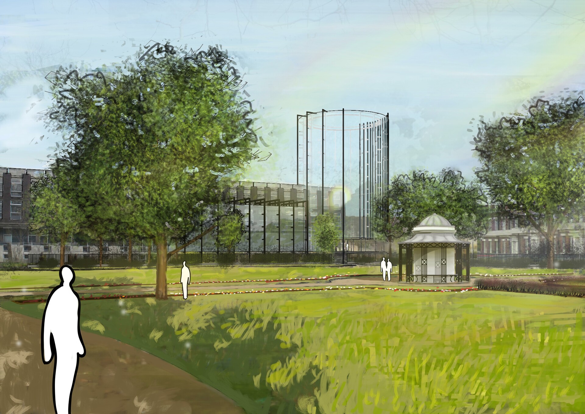 ArtStation - Sydney Jones Library Entrance Concept