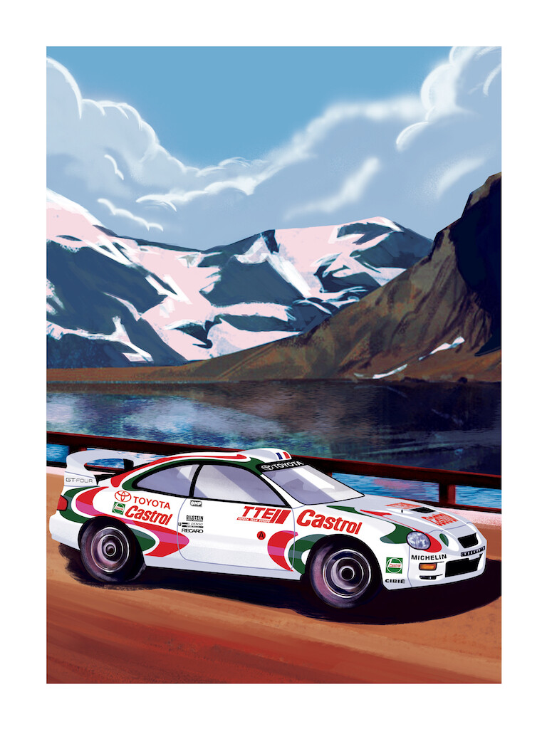 Davis_LCW - Rally_car_painting