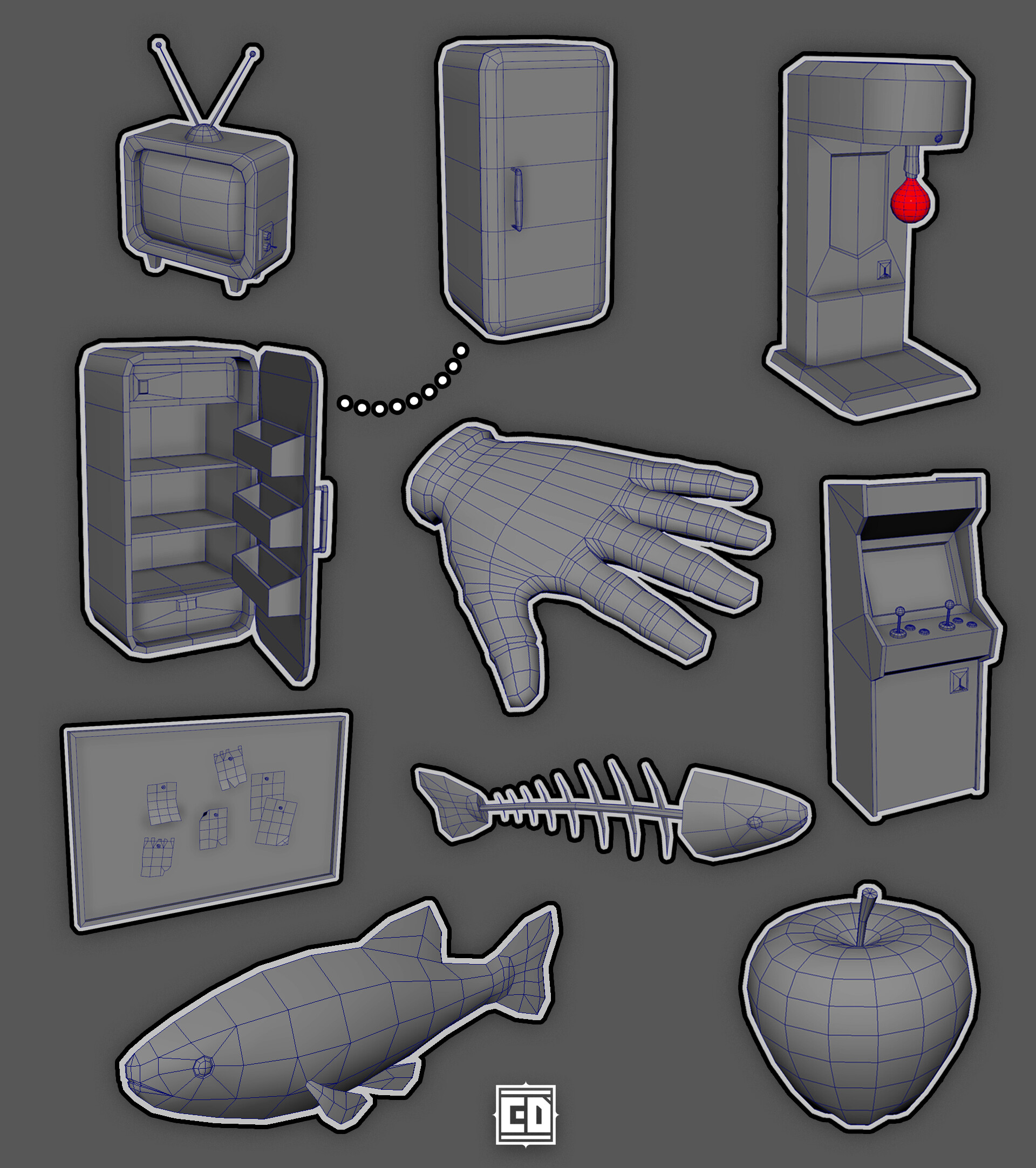 ArtStation - VR Game Props