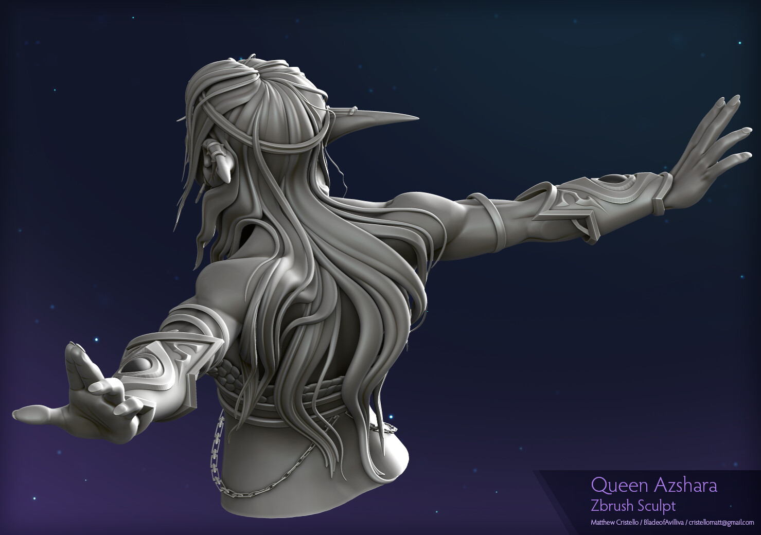 Matt Cristello - Queen Azshara - Warbringers Study