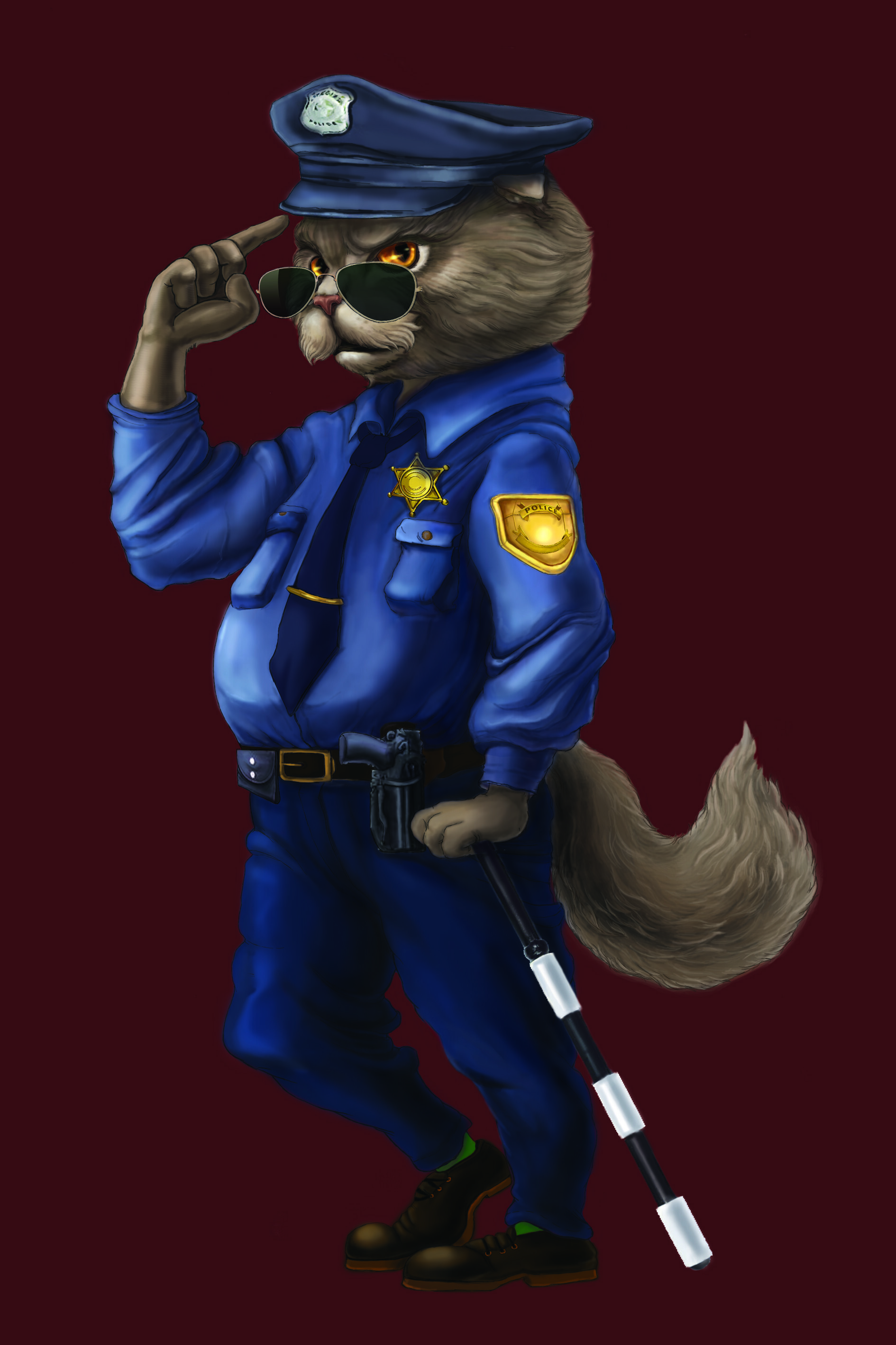ArtStation - Cat police