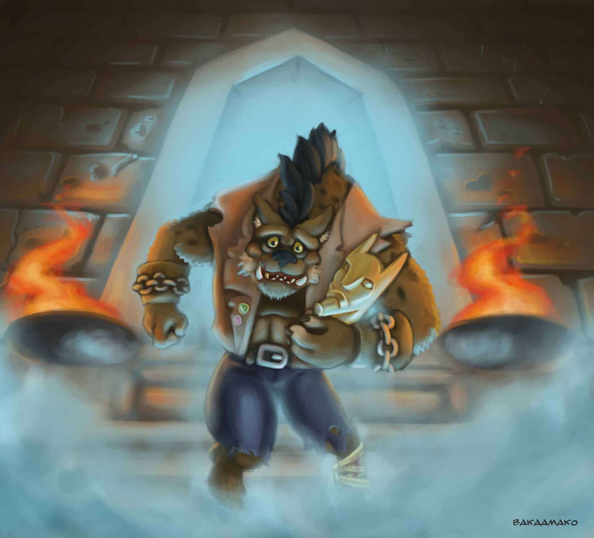 Gnoll Hearthstone