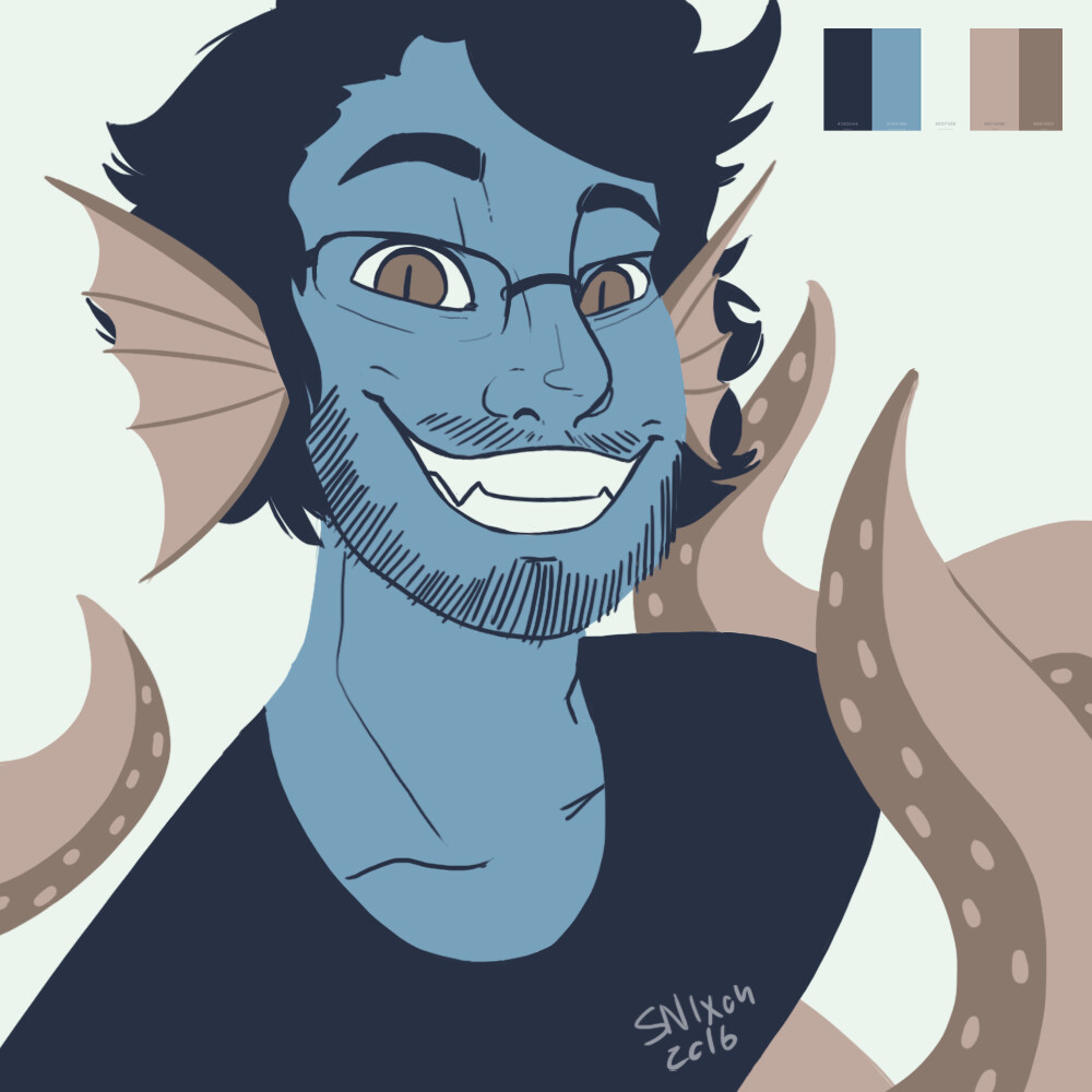 ArtStation - Fishy Man