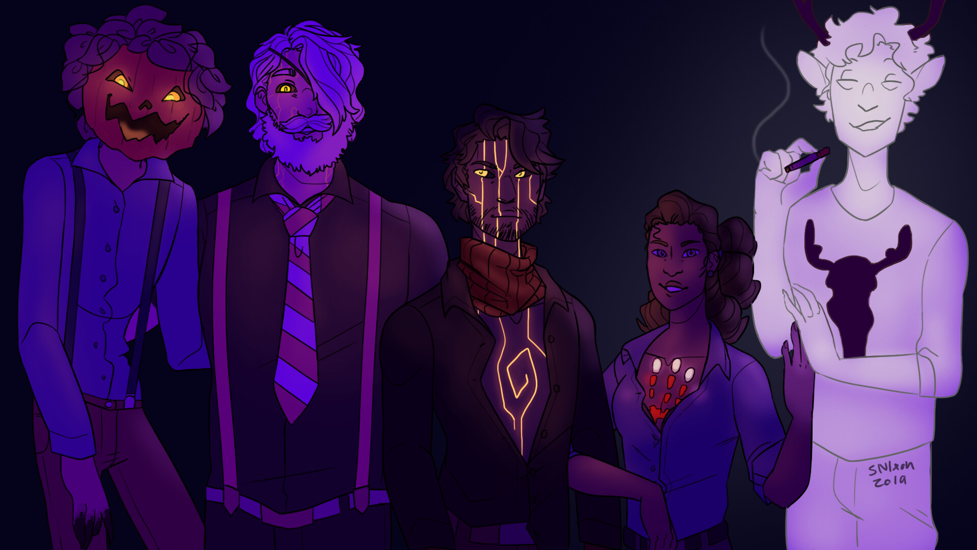 ArtStation - Glow Gang