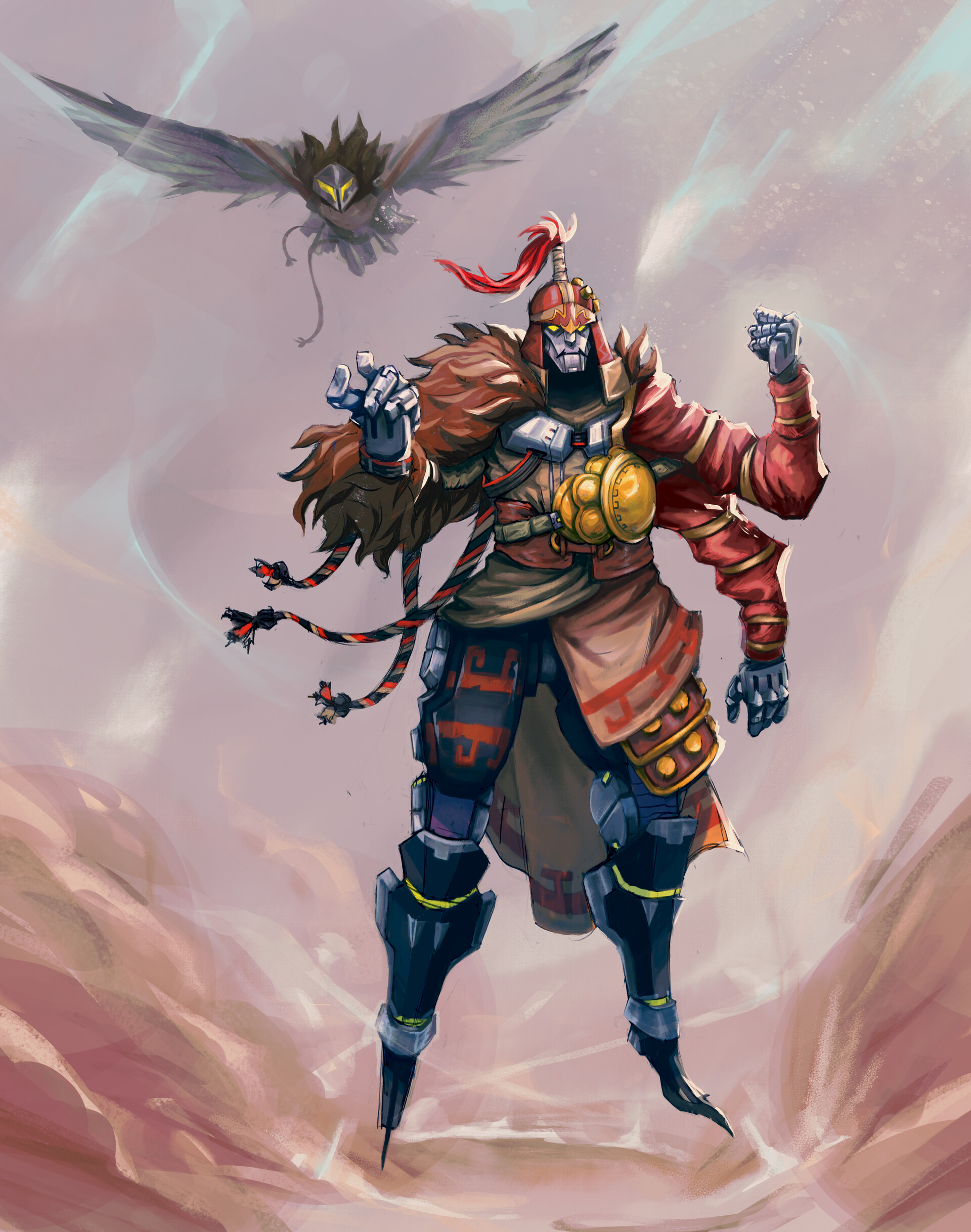ArtStation - Mongolian Eagle Hunter - CDC