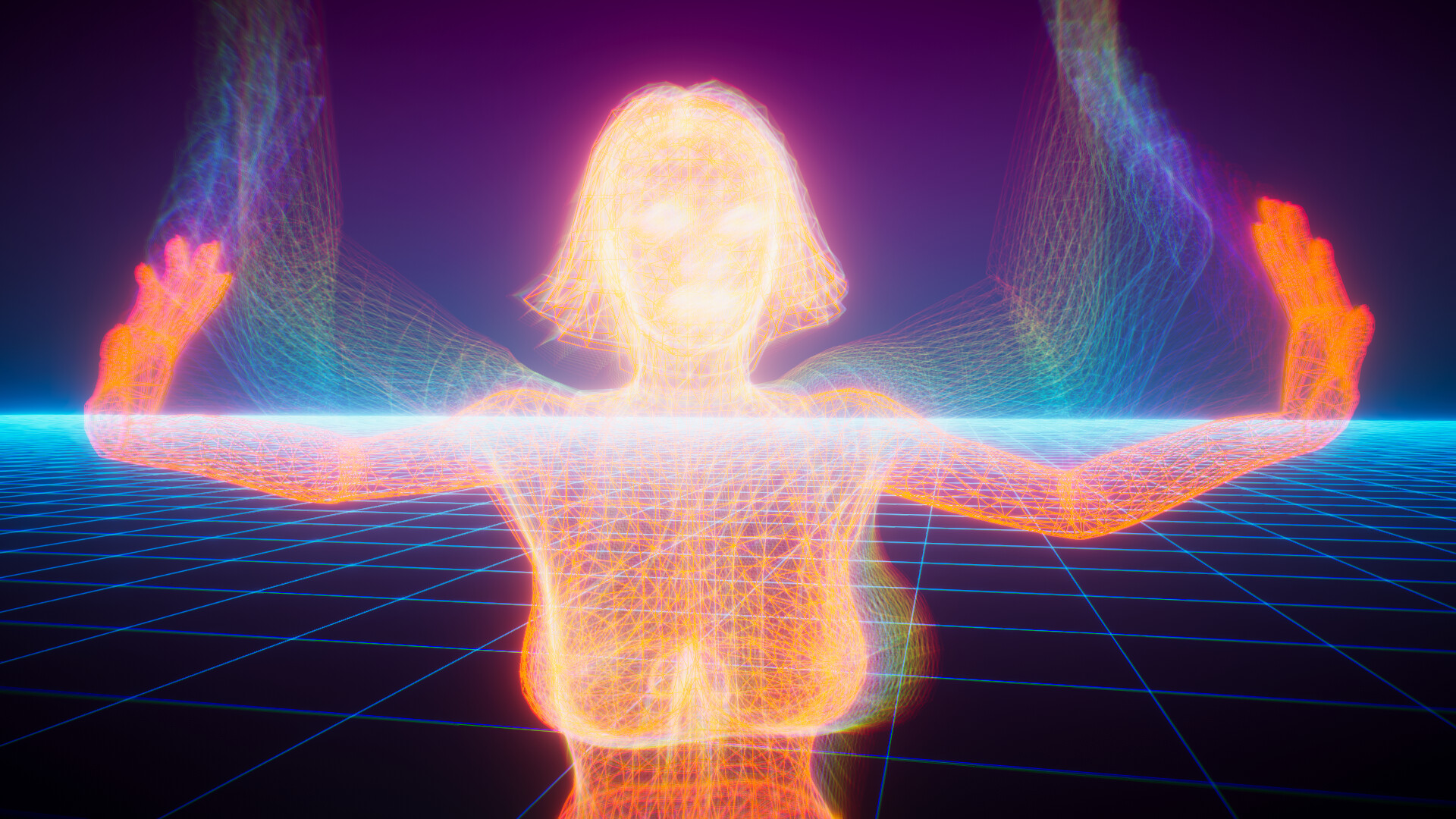 Olli Sorjonen - Real-Time Effects - Wireframe Animations