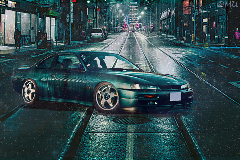 ArtStation - Nissan S14a on Fifteen52 Chicane.
