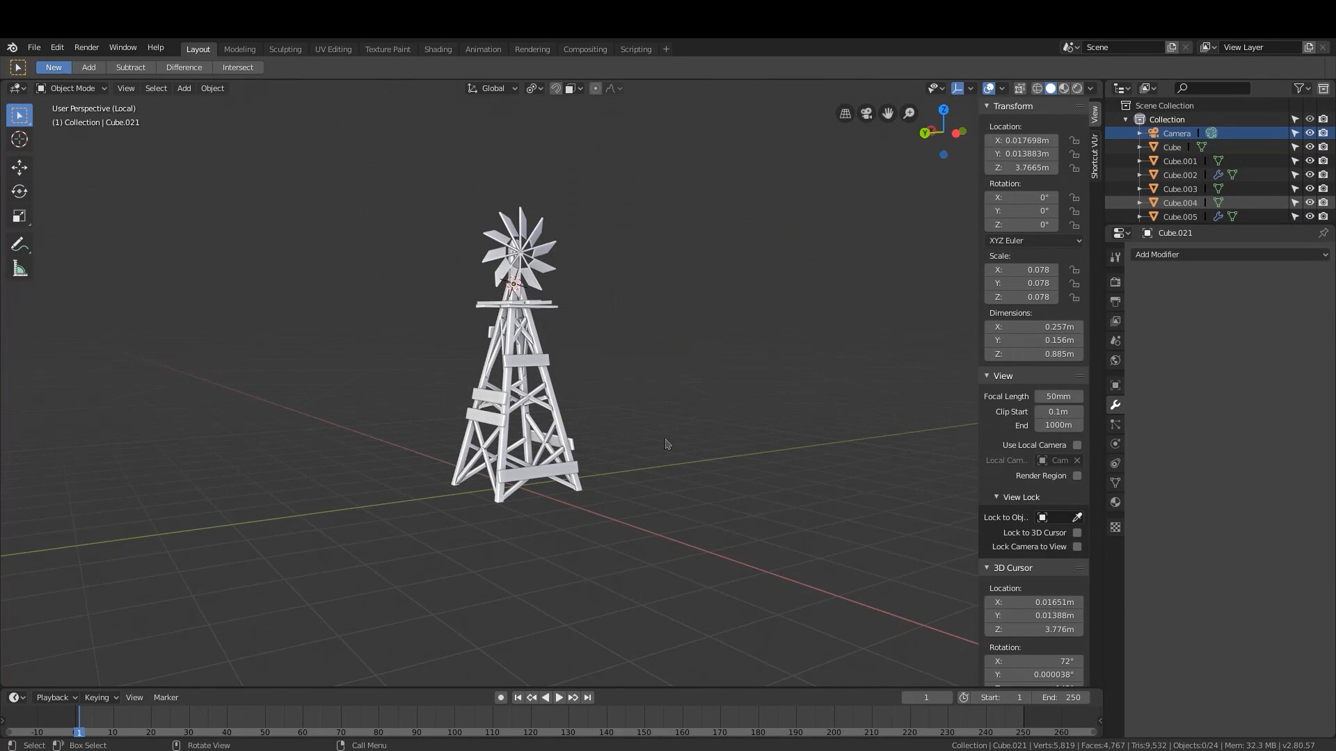 Jack Furniss - Isometric Lowpoly Western Saloon!