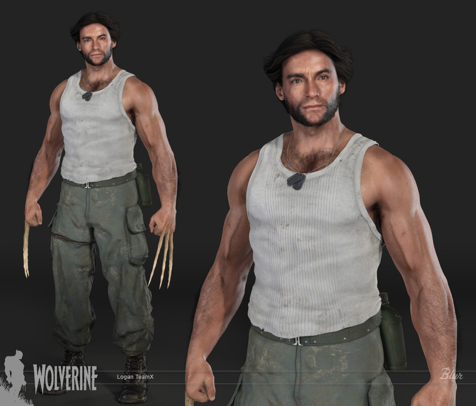 Becca Baldwin - Hair Groom & Sim: Wolverine: X-Men Origins