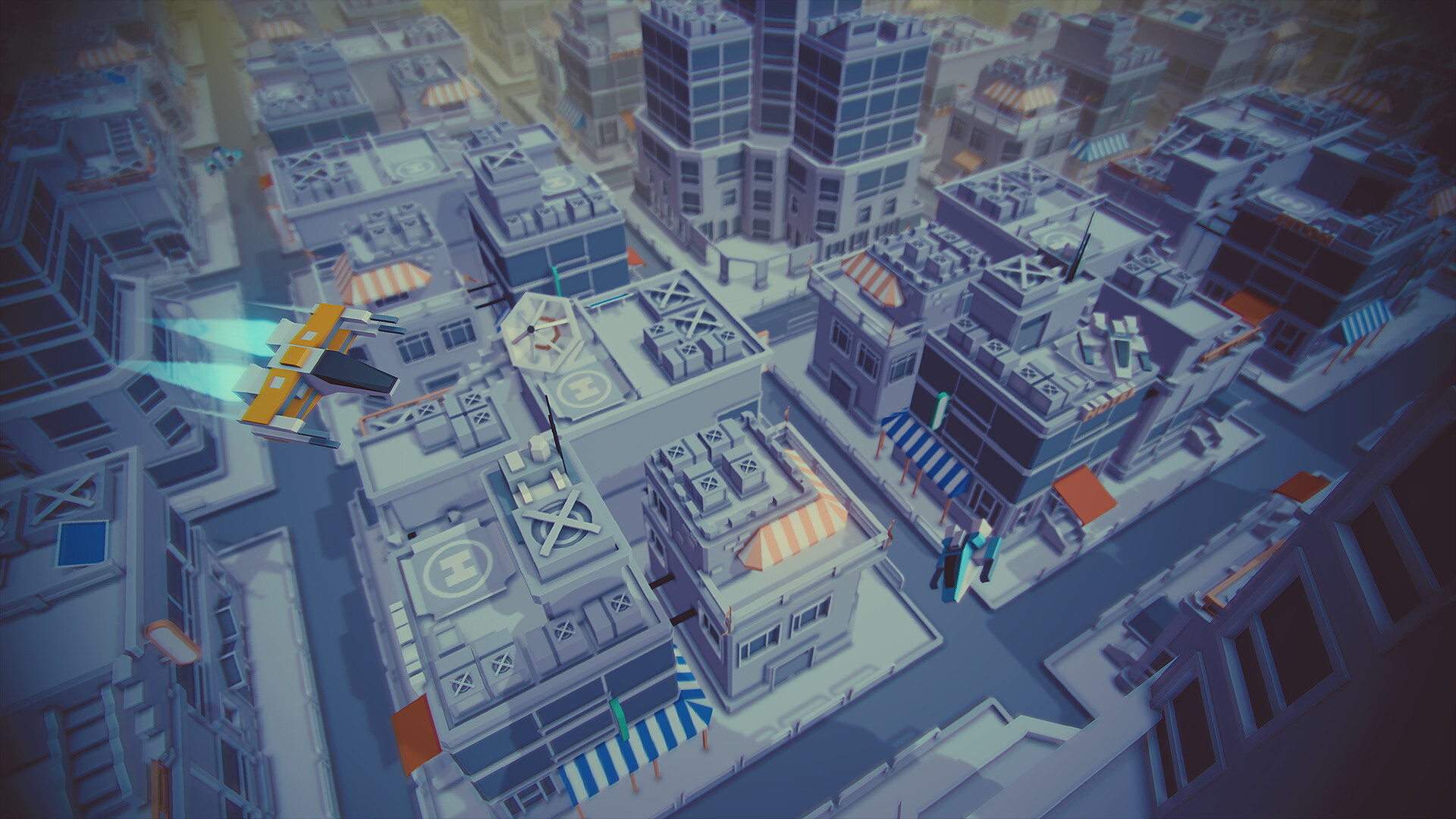 ArtStation - Ship in City