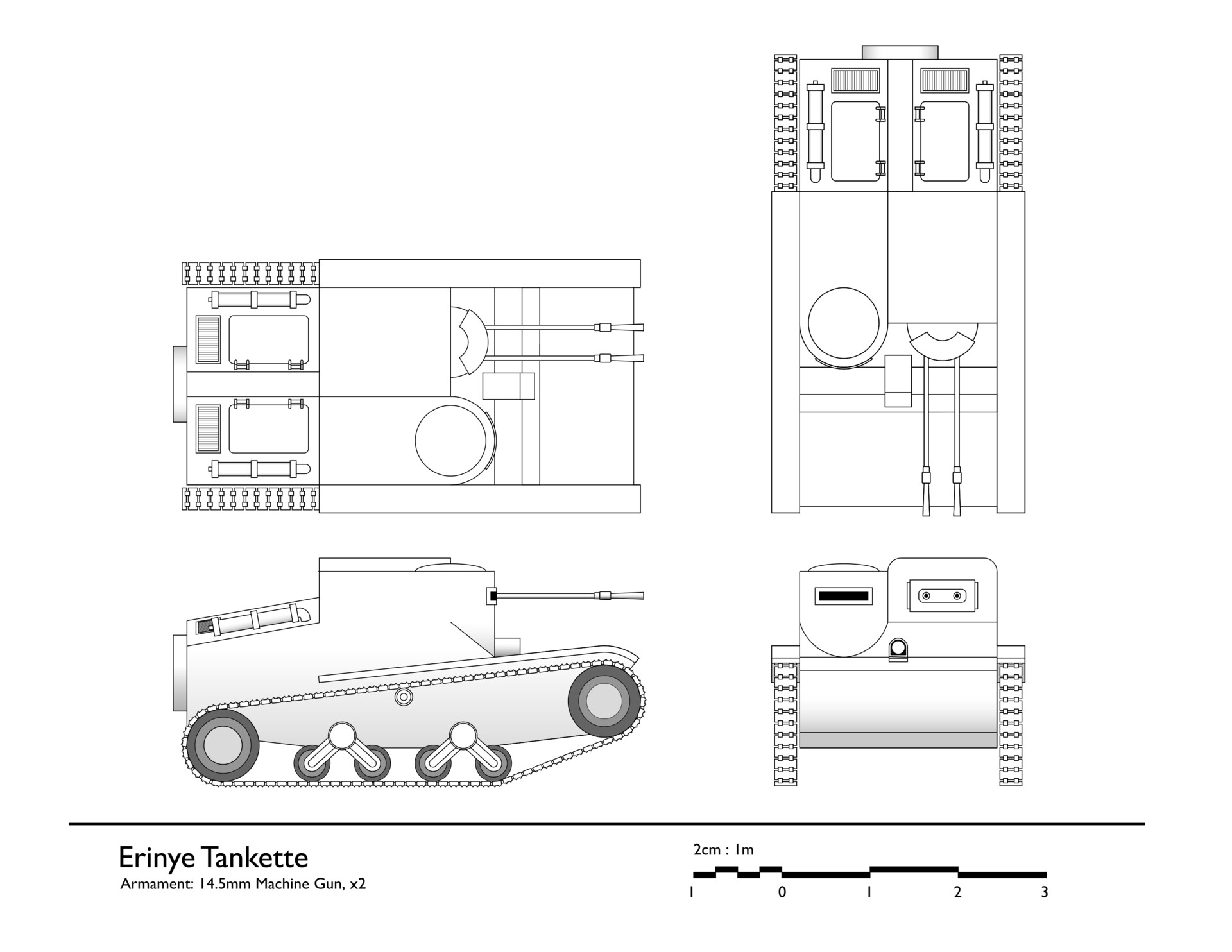 ArtStation - Erinye Tankette