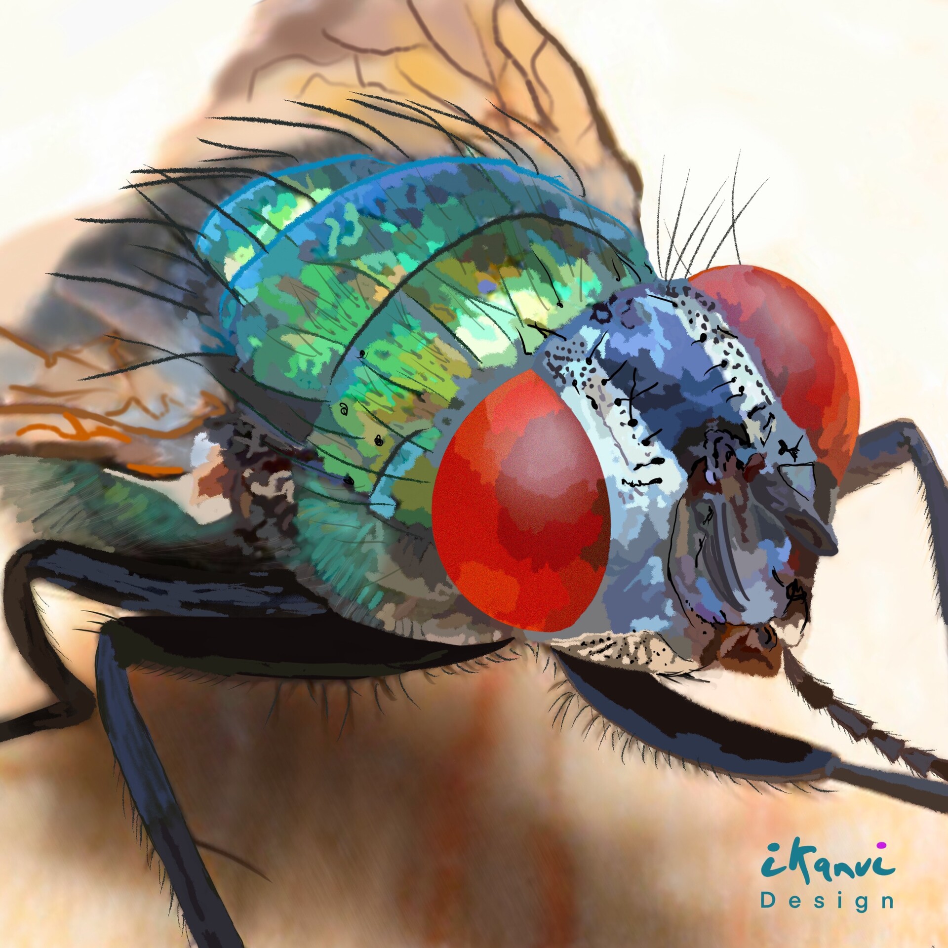 ArtStation - Red Fly