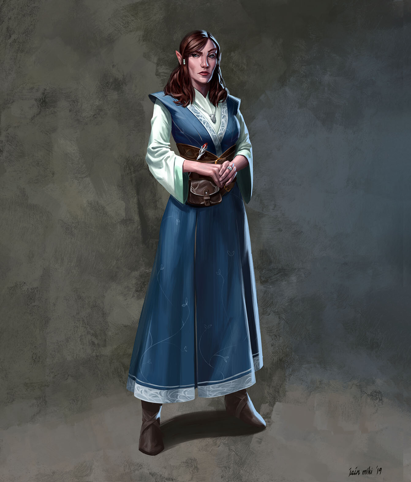 ArtStation - Eclair the Archfey Sorceress