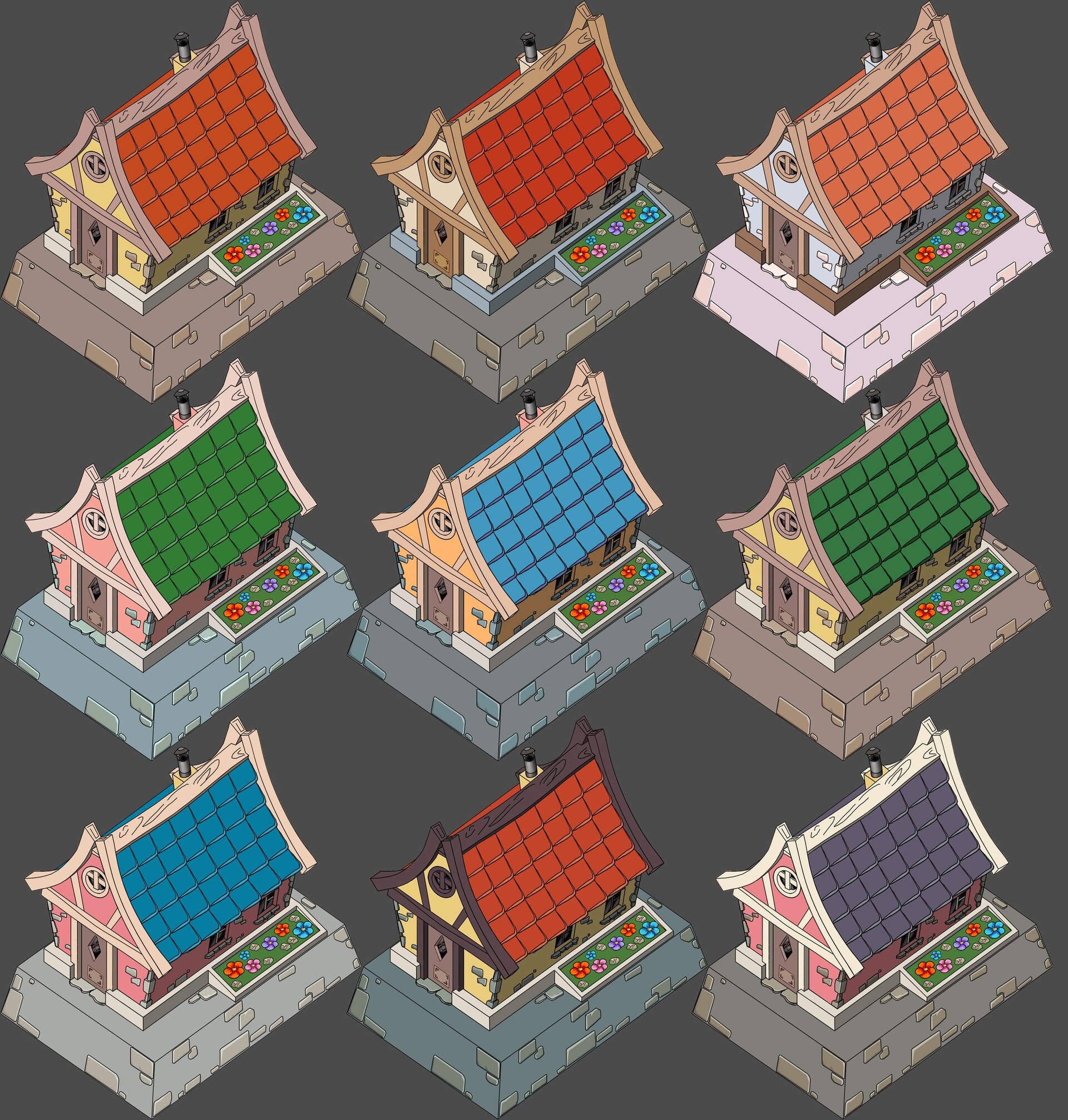 ArtStation - Concept Art for Farm Game