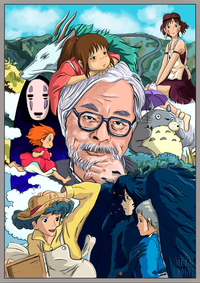 ArtStation - The World of Hayao Miyazaki