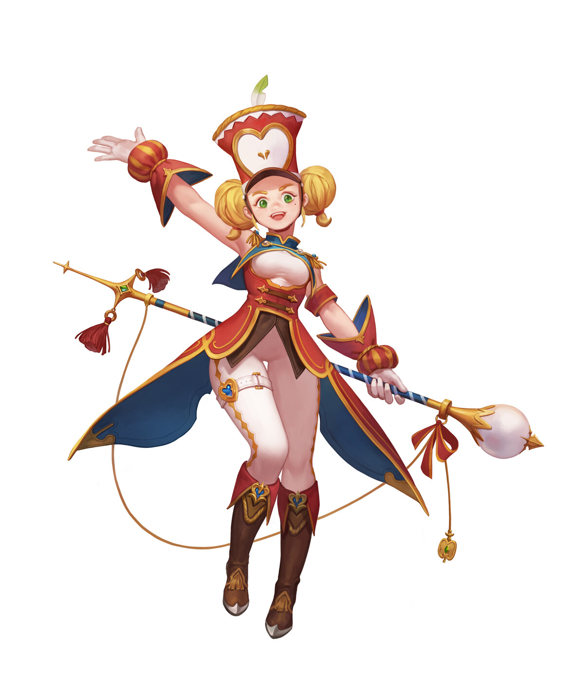 ArtStation - marching band leader