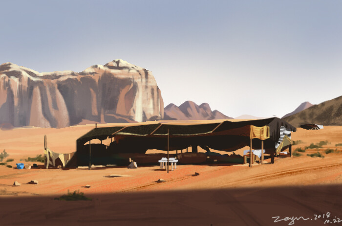 Zeyu Wang - Color sketch