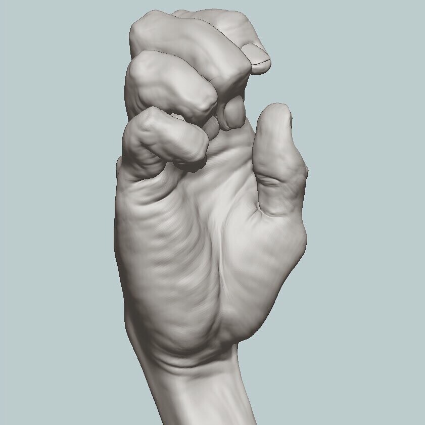 ArtStation - some hand progress