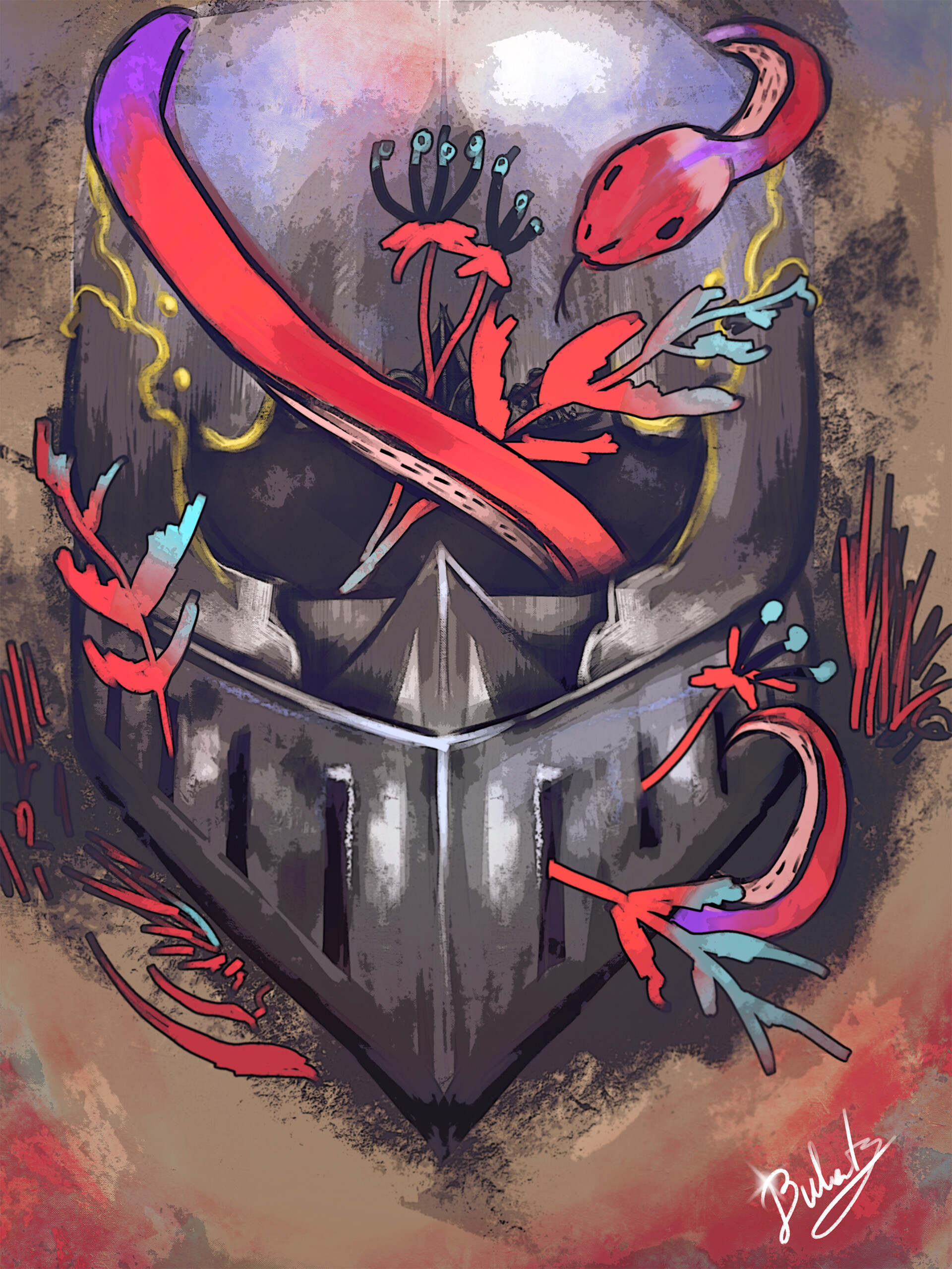 ArtStation - Knight Helm