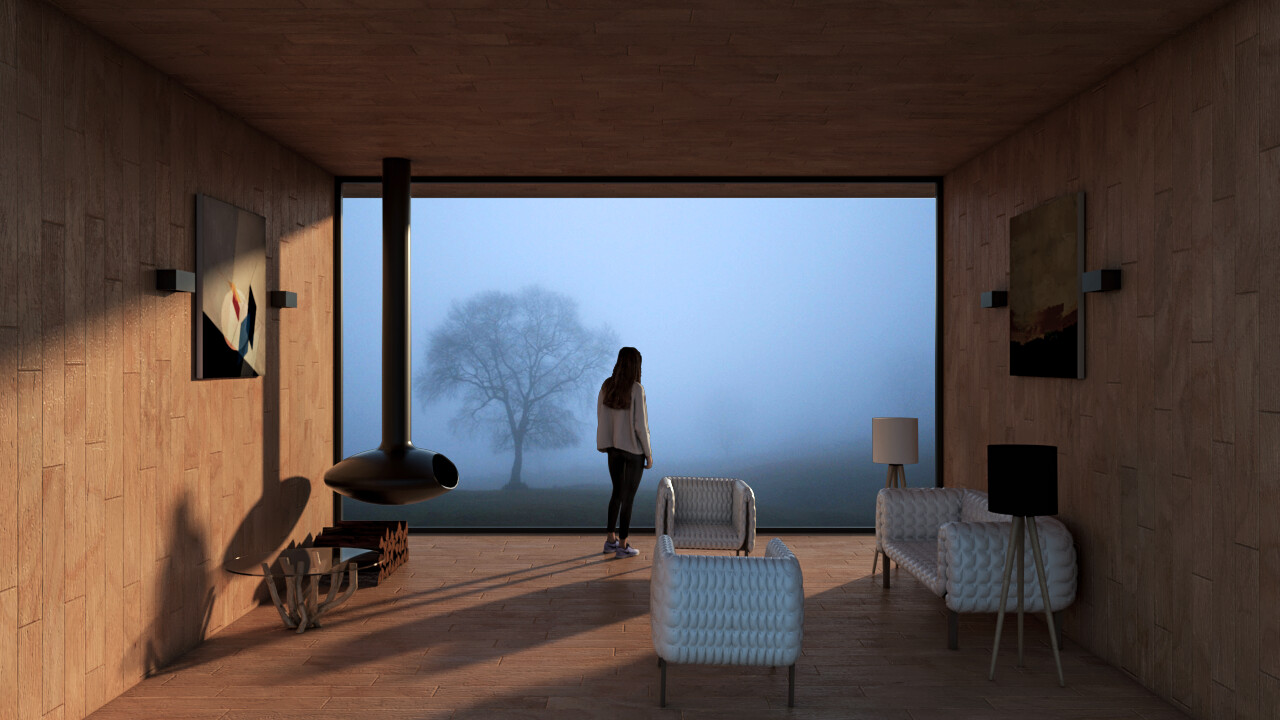 ArtStation - Visualización arquitectónica de Casa de Campo