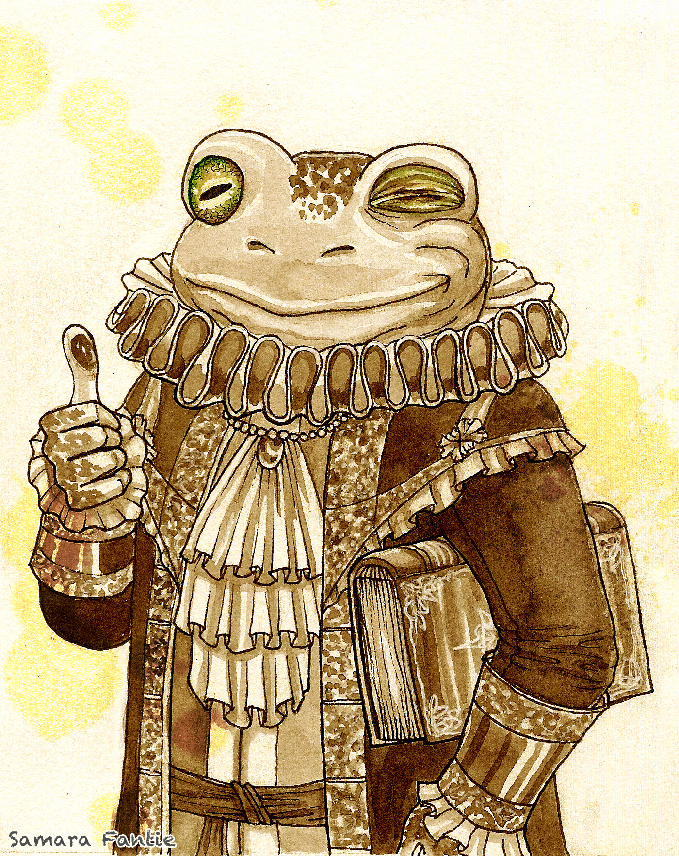 ArtStation - RPG Ink Work and Commissions (2019)