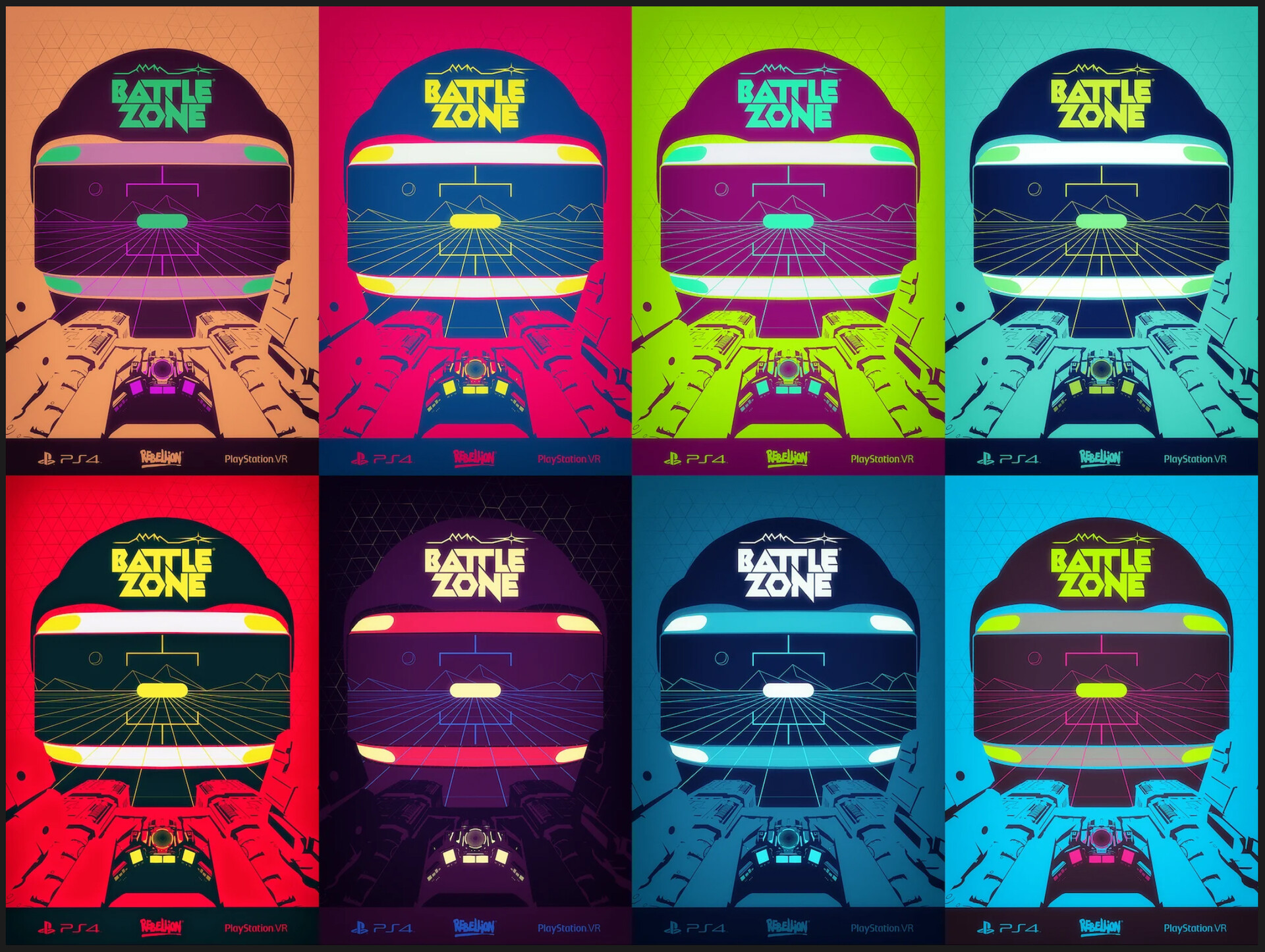 Lukas Kraina - Battlezone Poster