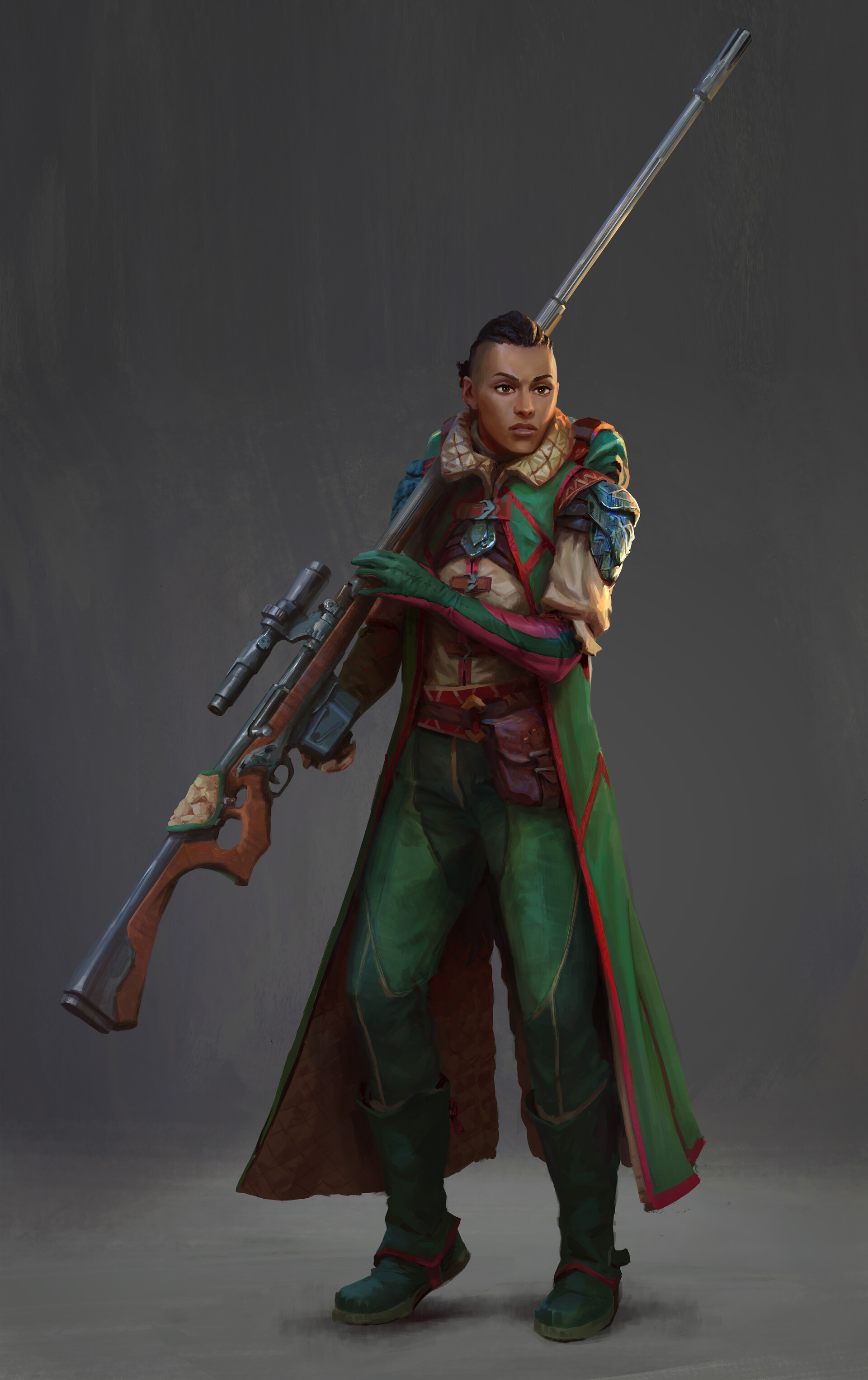 ArtStation - Pilot Green