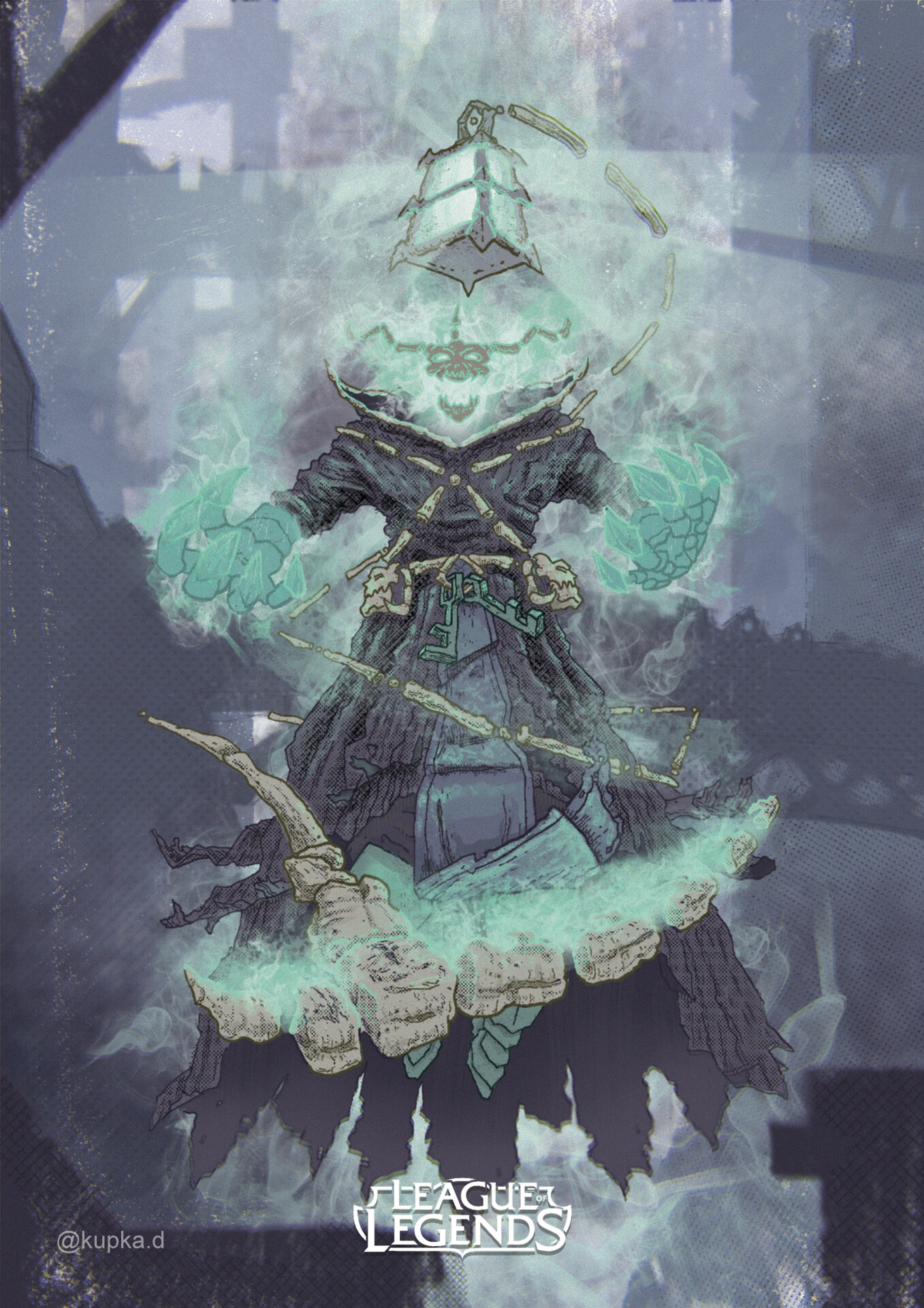 ArtStation - Tresh League of Legend FanArt Poster