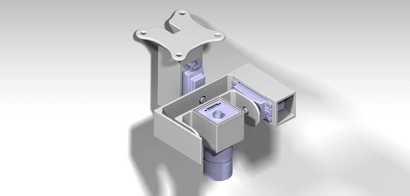 ArtStation - 3D Model for a 2 axis camera Gimbal