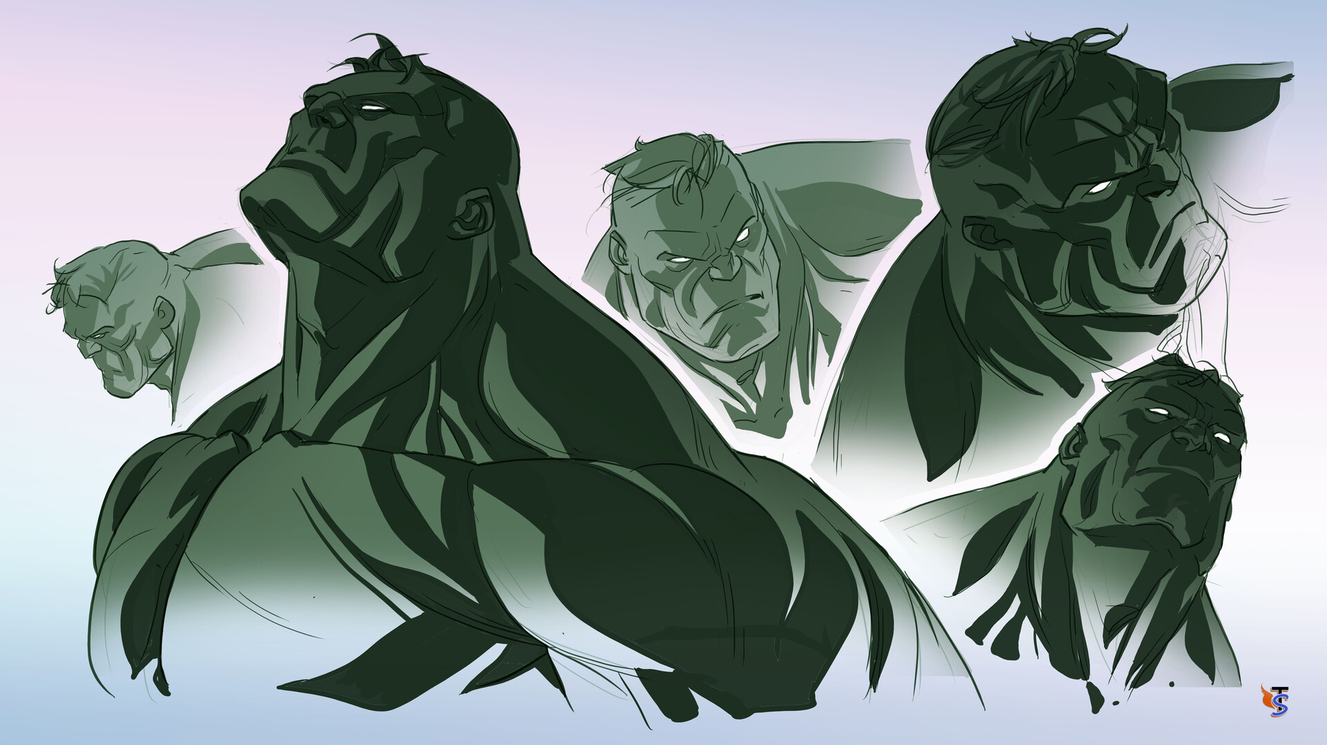 ArtStation - Hulk - Character Study