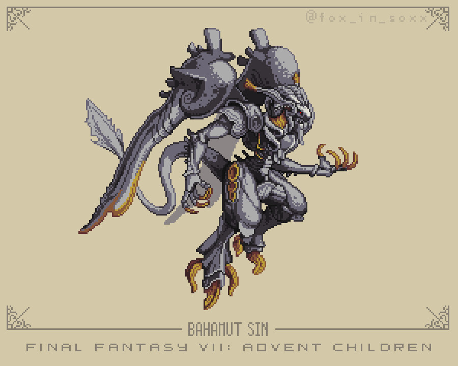 ArtStation - Bahamut Sin