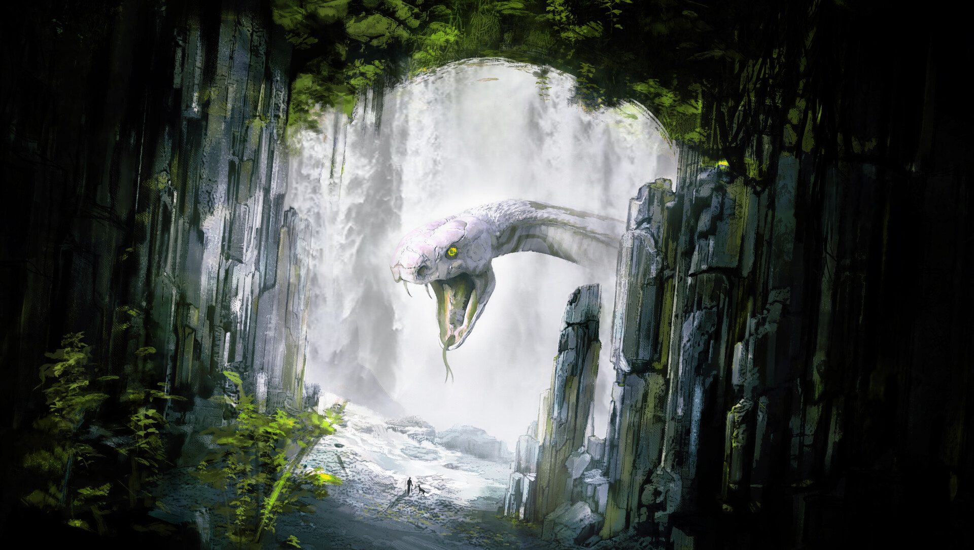 ArtStation - Enviro: Cave Snake