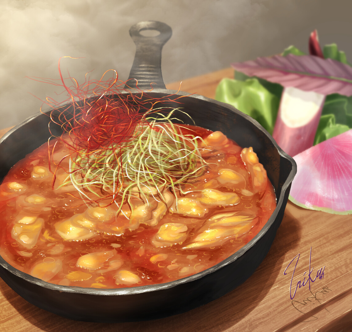 ArtStation - Stewed Beef Tendon