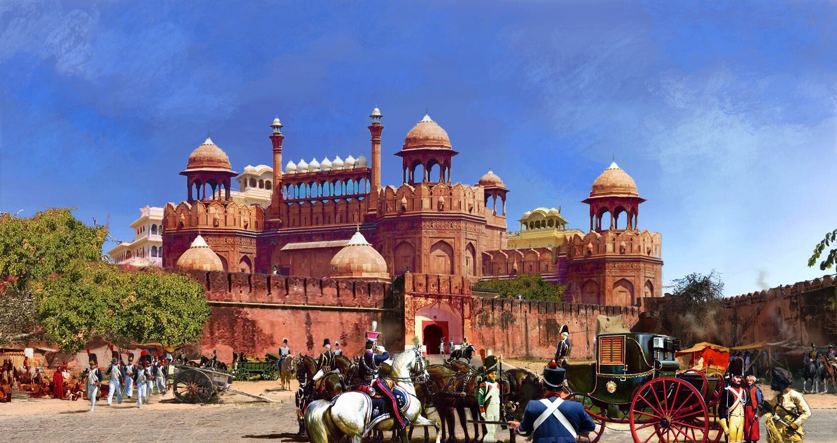 ArtStation - Beecham House - Red Fort