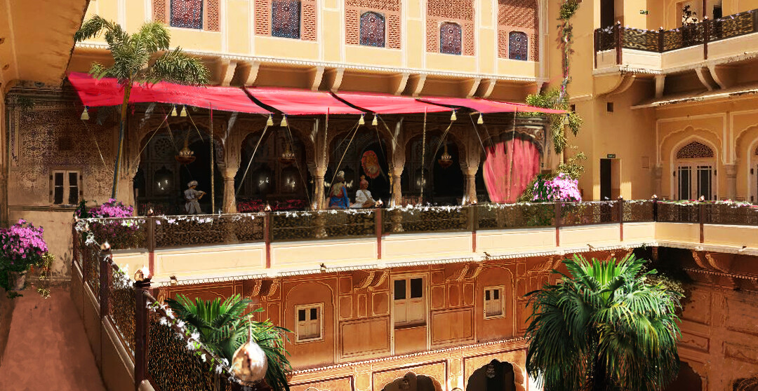 ArtStation - Beecham House - Palace balcony