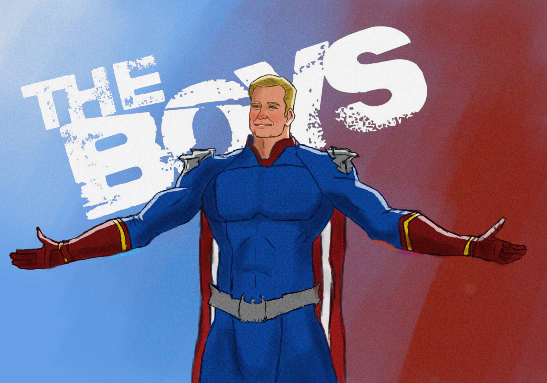 ArtStation - HomeLander - The Boys FanArt