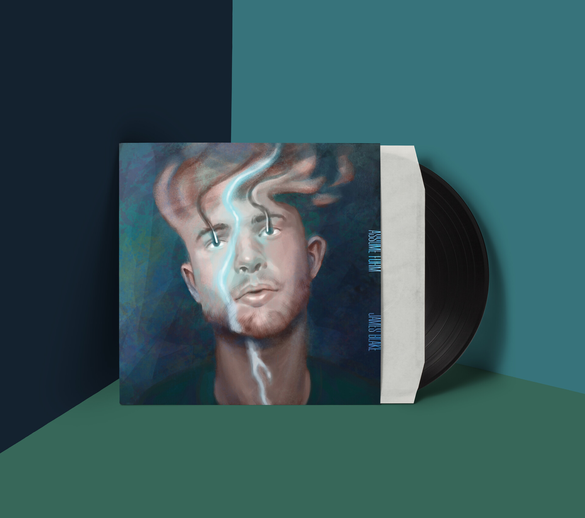 Dave Testa Assume Form James Blake Album Cover