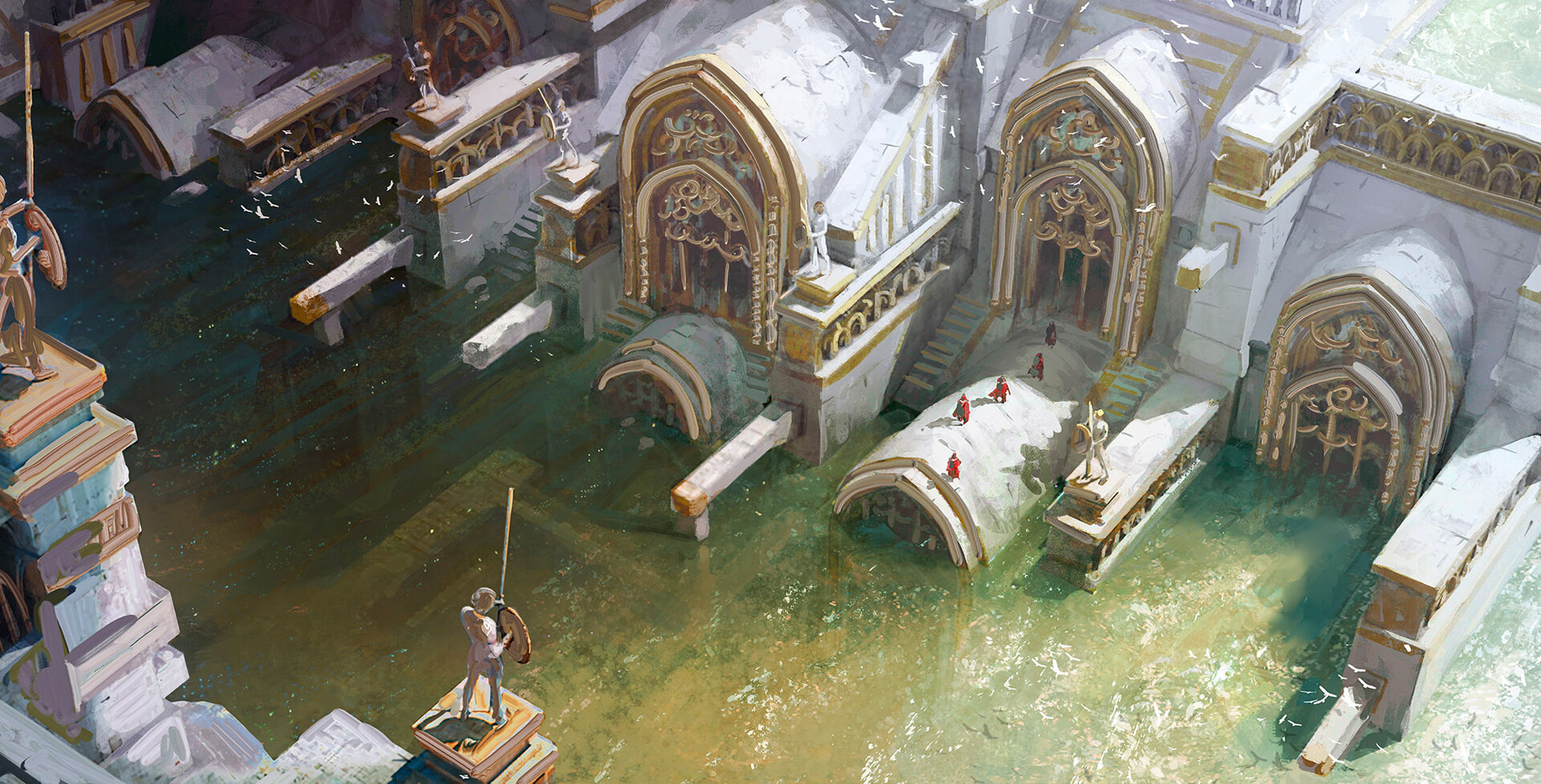 ArtStation - sunken city