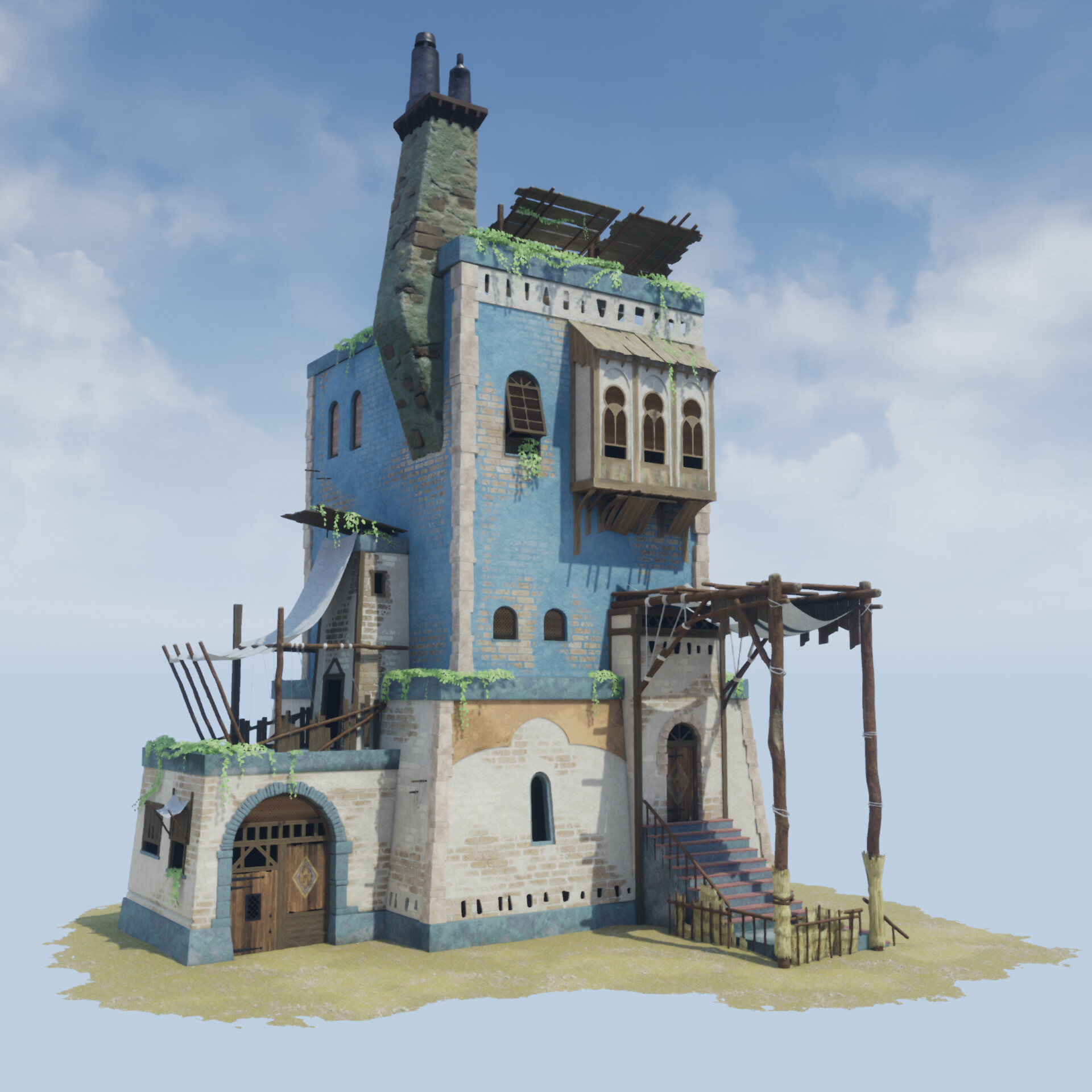 ArtStation - Stylized House