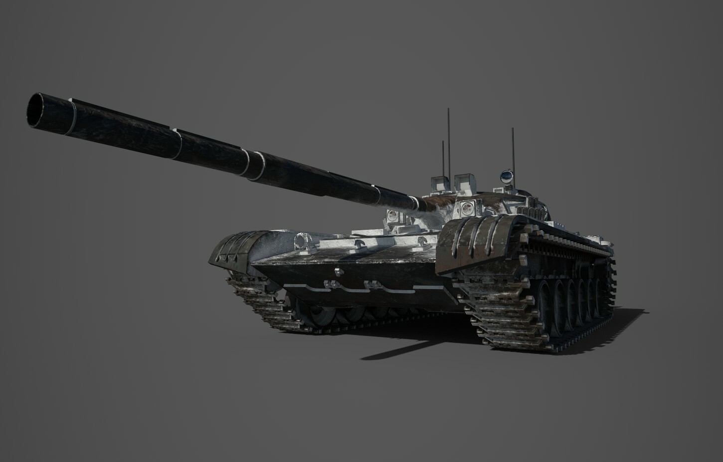 ArtStation - Russian fictional main battle tank (T-62, T-72, T-80/90