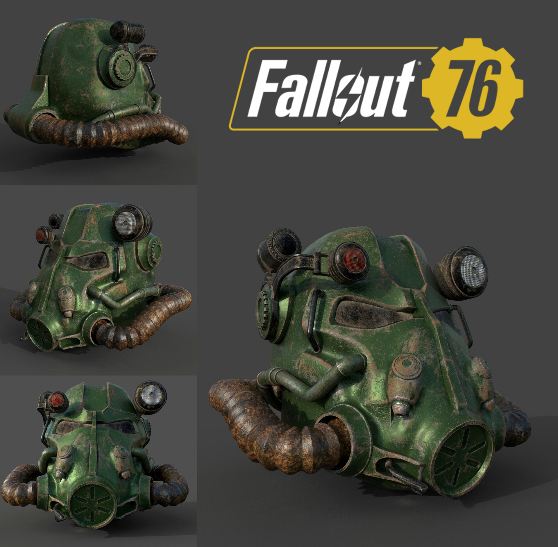 David Dawson - Fallout T60 Helmet