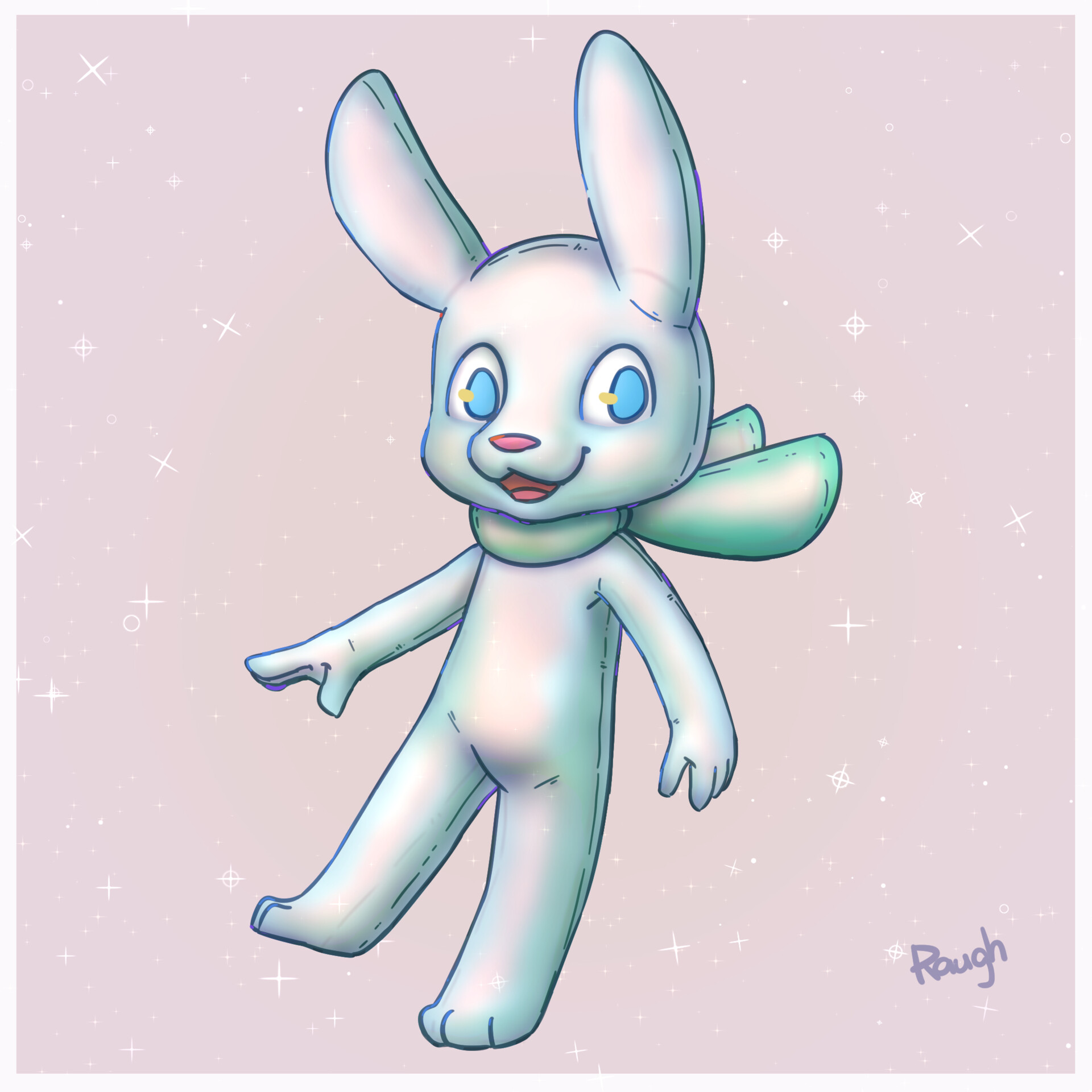 ArtStation - Balloon Rabbit