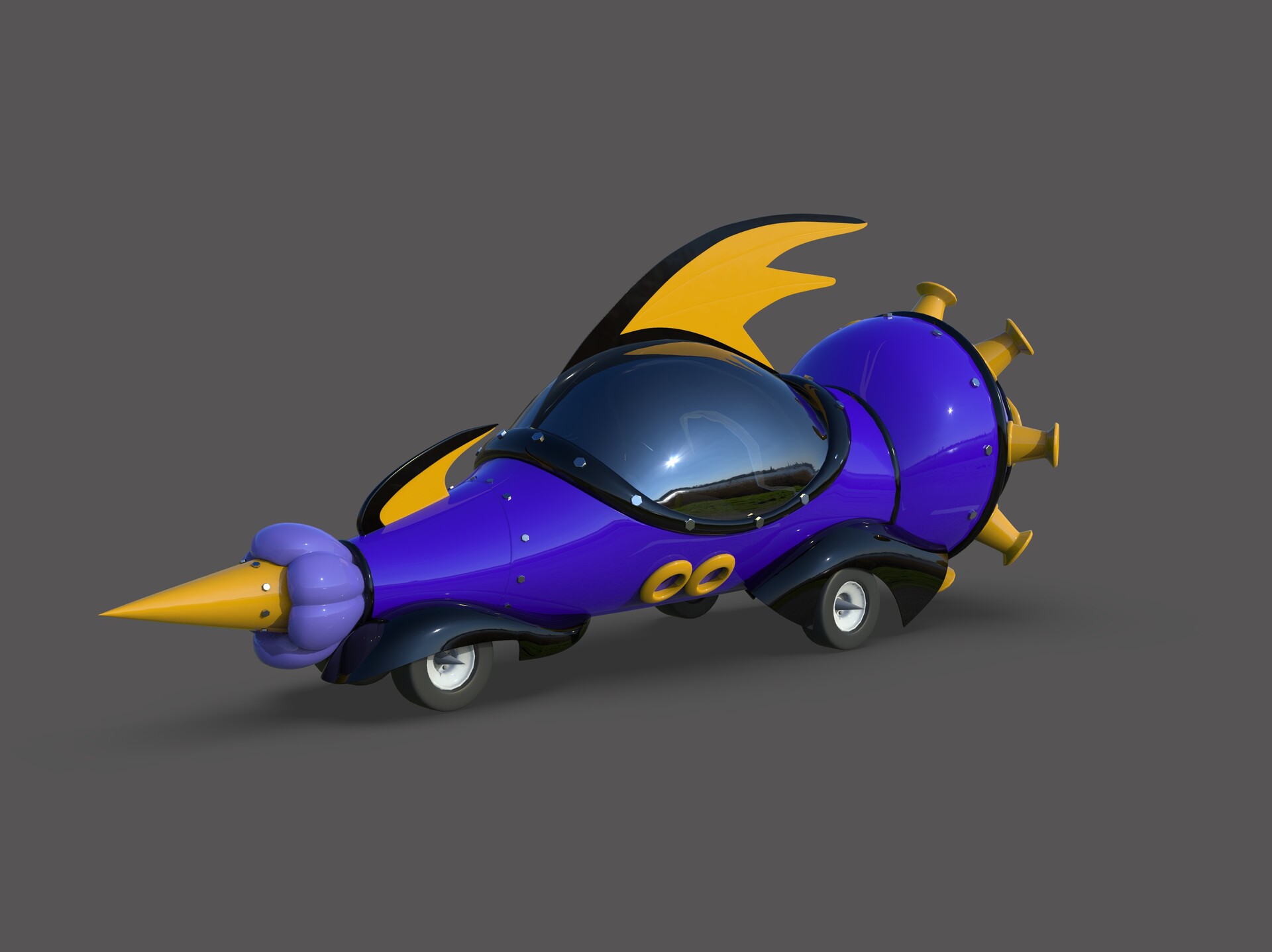 ArtStation - Wacky races fanart