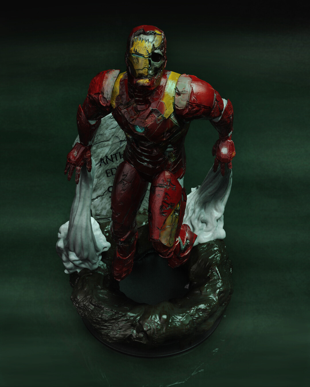 Marvel Zombies Iron Man