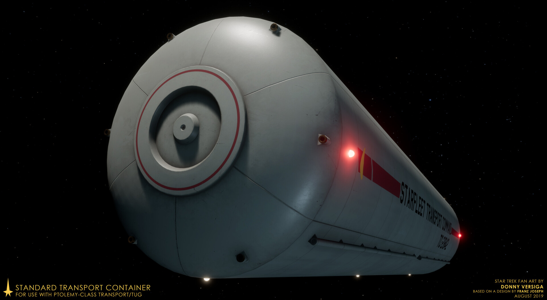 Donny Versiga - U.S.S. Cassini NCC-3824 - Ptolemy-Class Transport/Tug