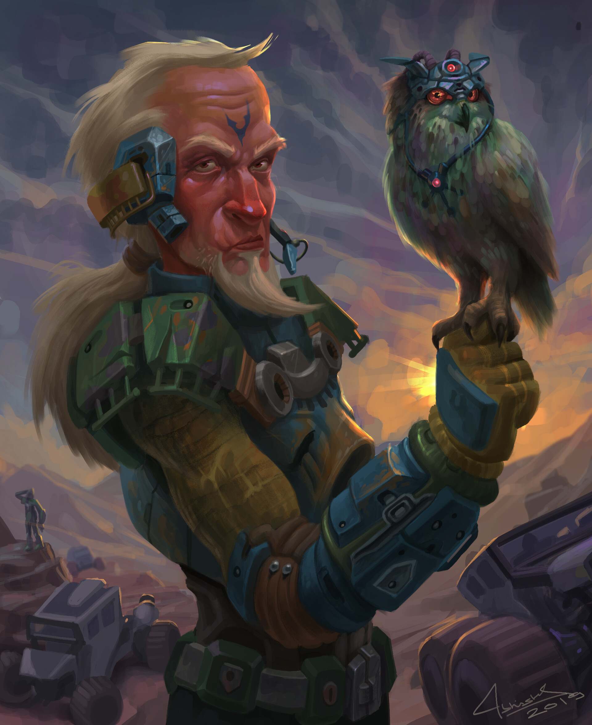 ArtStation - Crew Commander