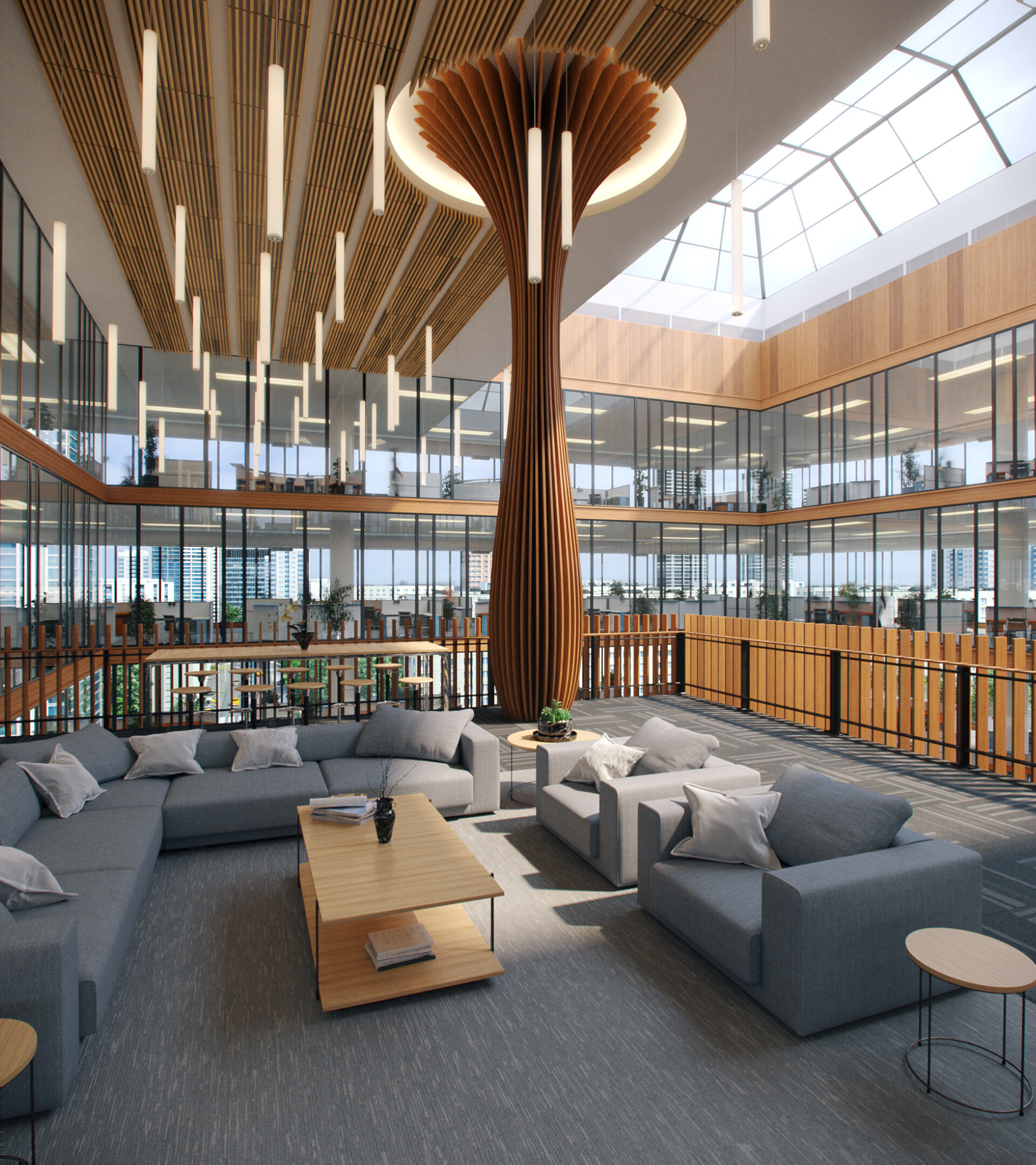 ArtStation - Office Atrium